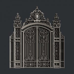 Ornate Gate Silicone Mould